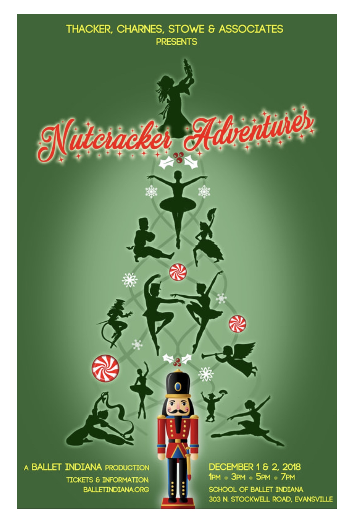 Ballet Indiana produces shows for SBI dancers.